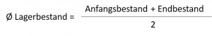 Durchschnittlicher Lagerbestand berechnen mit Formel, Beispiel & Übungen