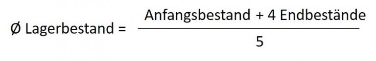 Durchschnittlicher Lagerbestand berechnen mit Formel, Beispiel & Übungen